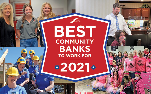 Best Community Banks to Work For
